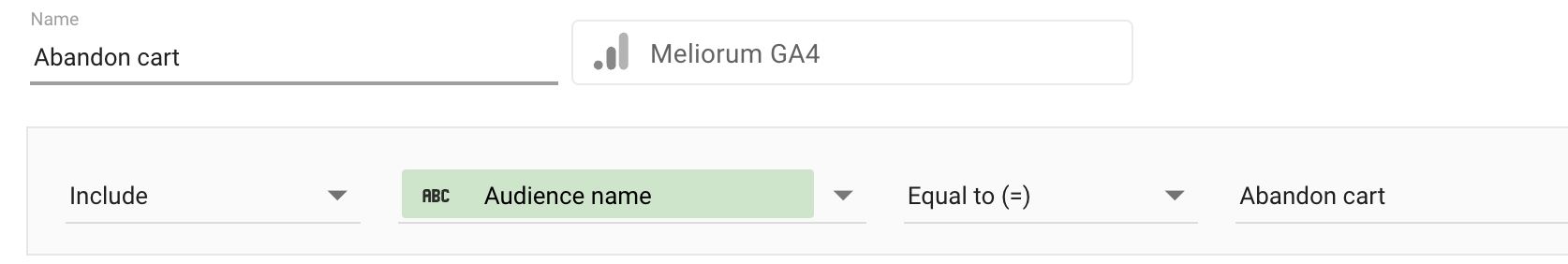 Segments in Looker Studio and GA4 — Meliorum | Analytics Consultant